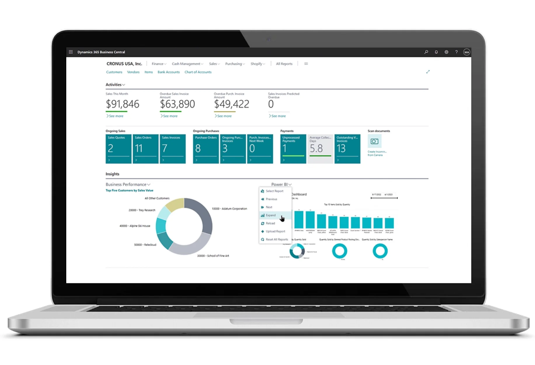 Sage to Dynamics 365 Business Central migration services USA