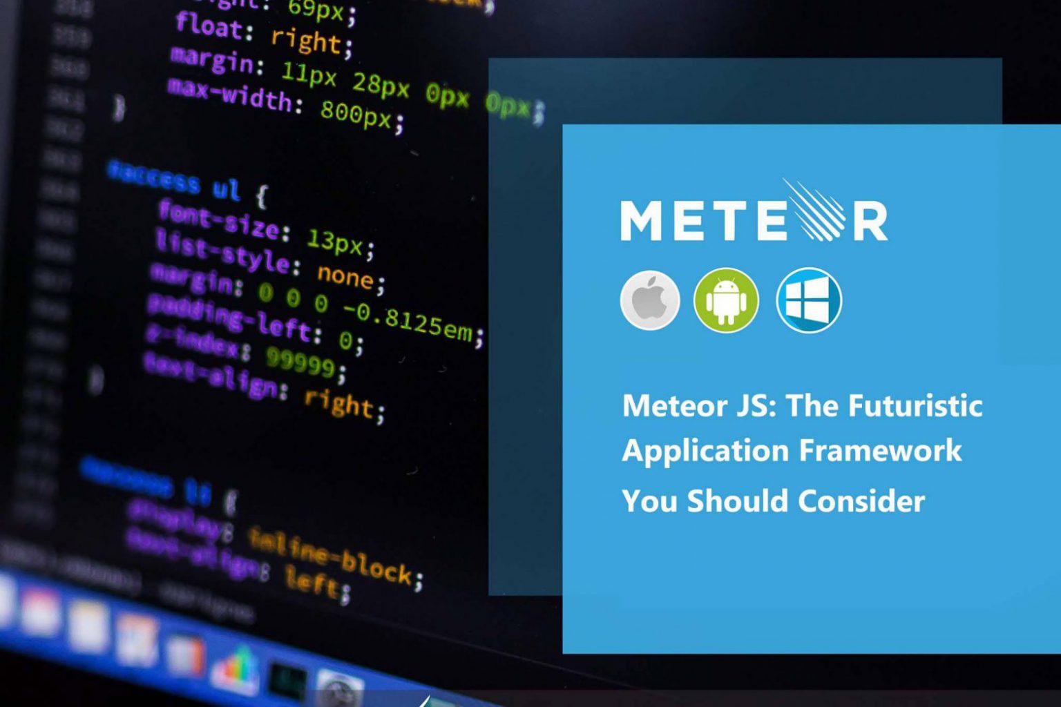 Meteor Js | The Futuristic Application Framework | Techcronus