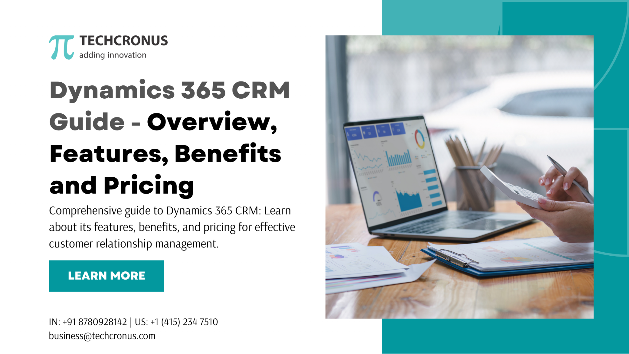 Dynamics 365 CRM Guide - Overview, Features, Benefits & Pricing