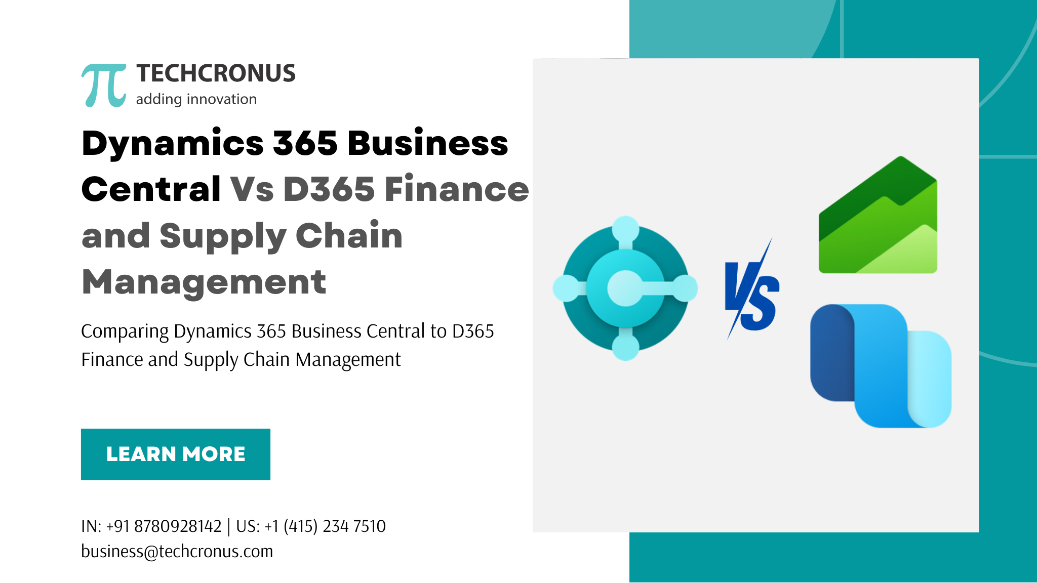 Dynamics 365 Business Central Vs D365 Finance & Supply Chain Management