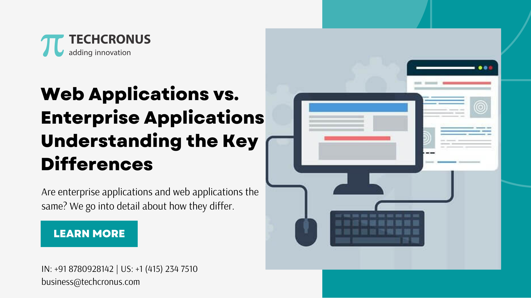Web Applications vs. Enterprise Applications