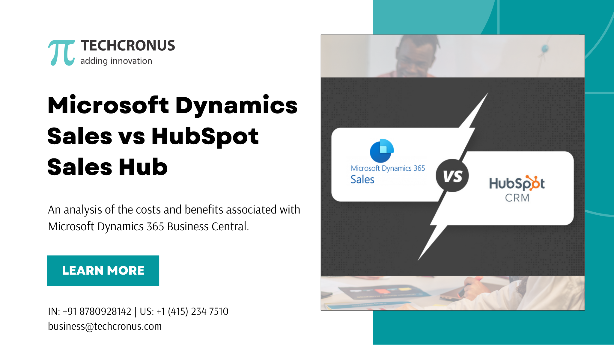 Comparing Dynamics 365 Sales vs HubSpot Sales Hub