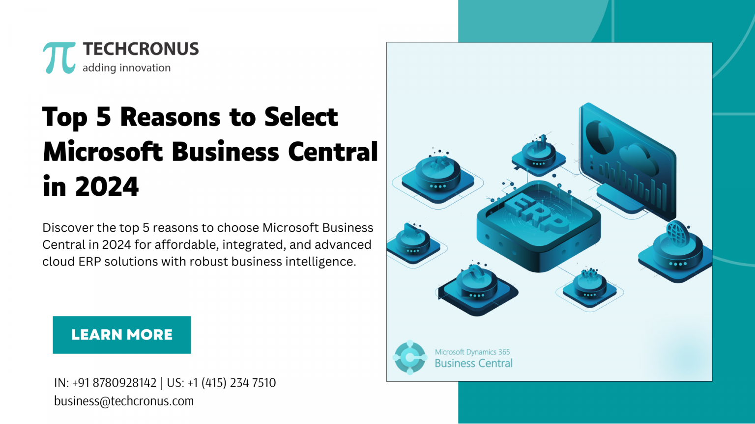 Top 5 Reasons to Select Microsoft Business Central in 2026 - Techcronus ...