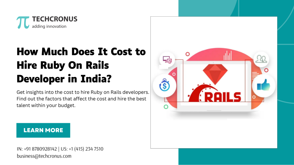 Cost to Build Web Application in Ruby on Rails in India