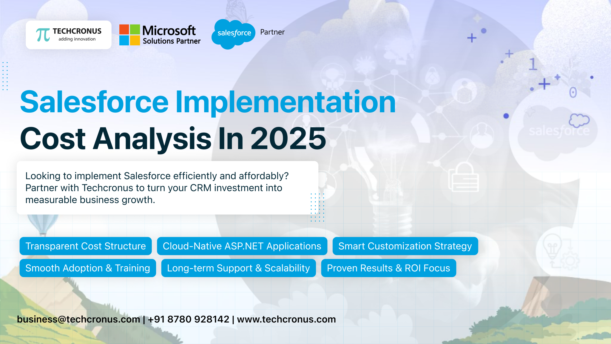 What Does Salesforce Cost in 2026? Techcronus Guide